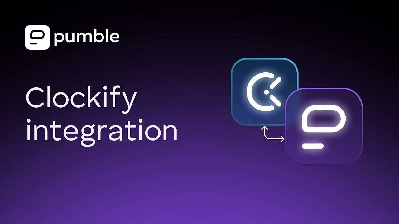 Introducing: Clockify + Pumble integration