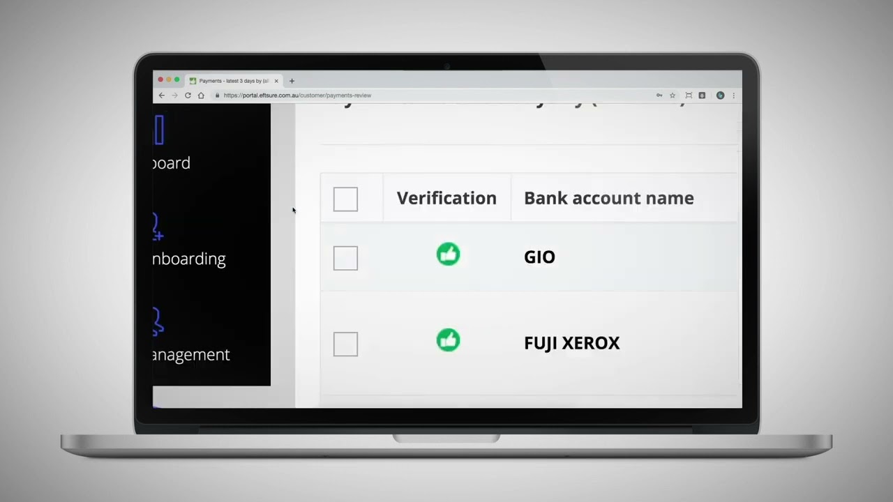 Checking a Payment File