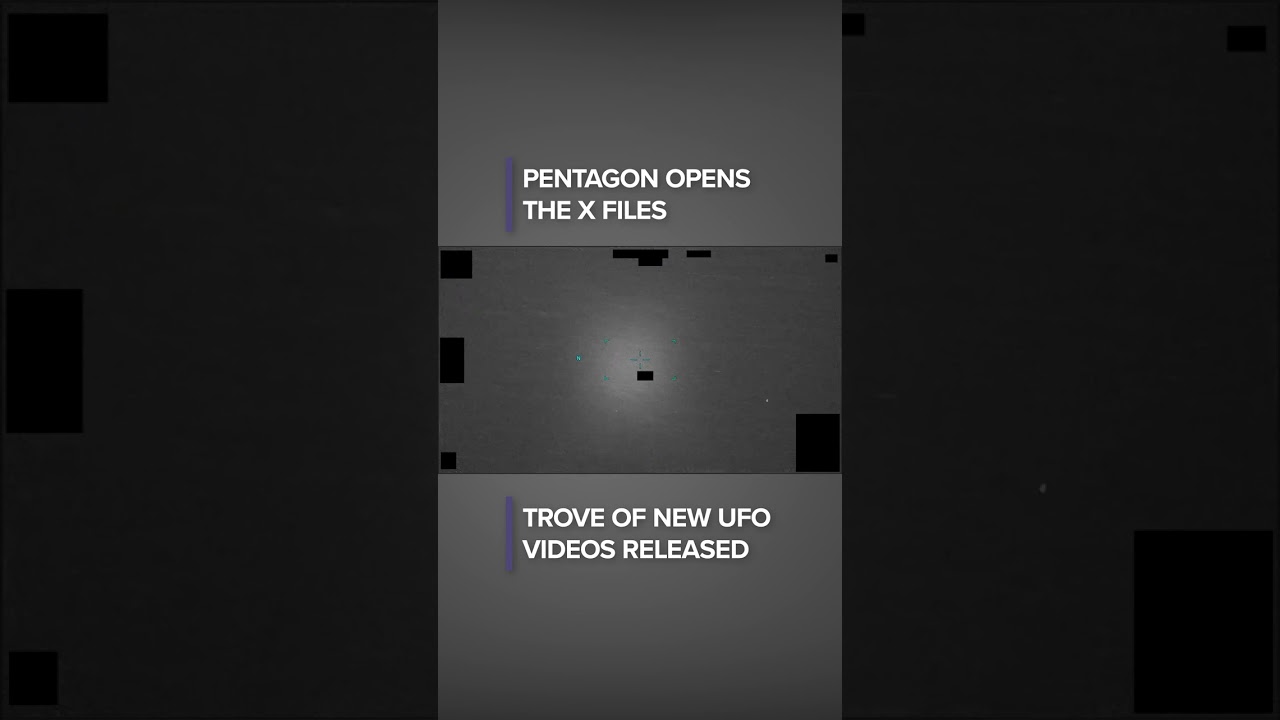 Pentagon opens up the X files: new UFO videos released
