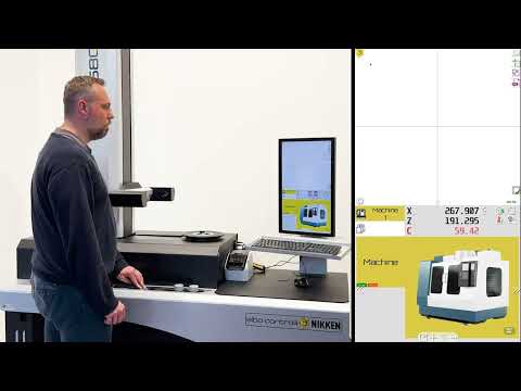 E68CX Axis reference and SP-ID - Elbo Controlli NIKKEN tool presetter -