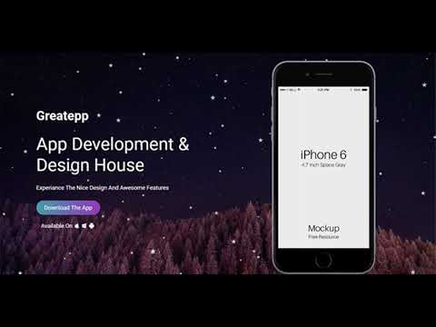 Greatepp - Responsive App Landing Page Template | Themeforest Website Templates and Themes