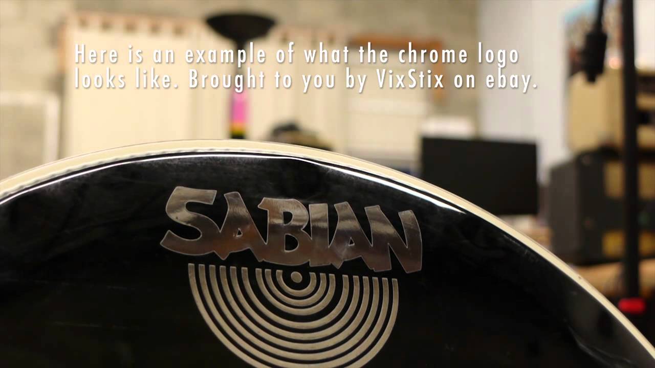 Chrome Sabian logo