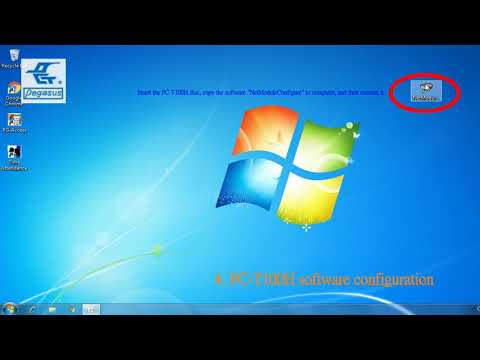 PC T100H & PP 6750V series controller connection Windows 7 English version