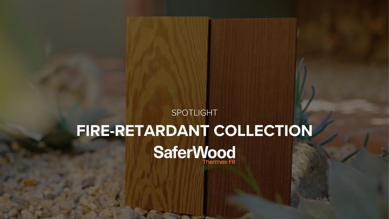 Saferwood FR Collection | Class A Fire-Retardant Cladding and Decking