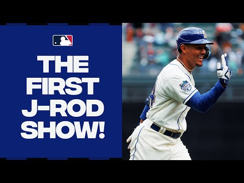 The first J-Rod Show of 2023!! Julio Rodríguez goes oppo taco for FIRST homer of season!