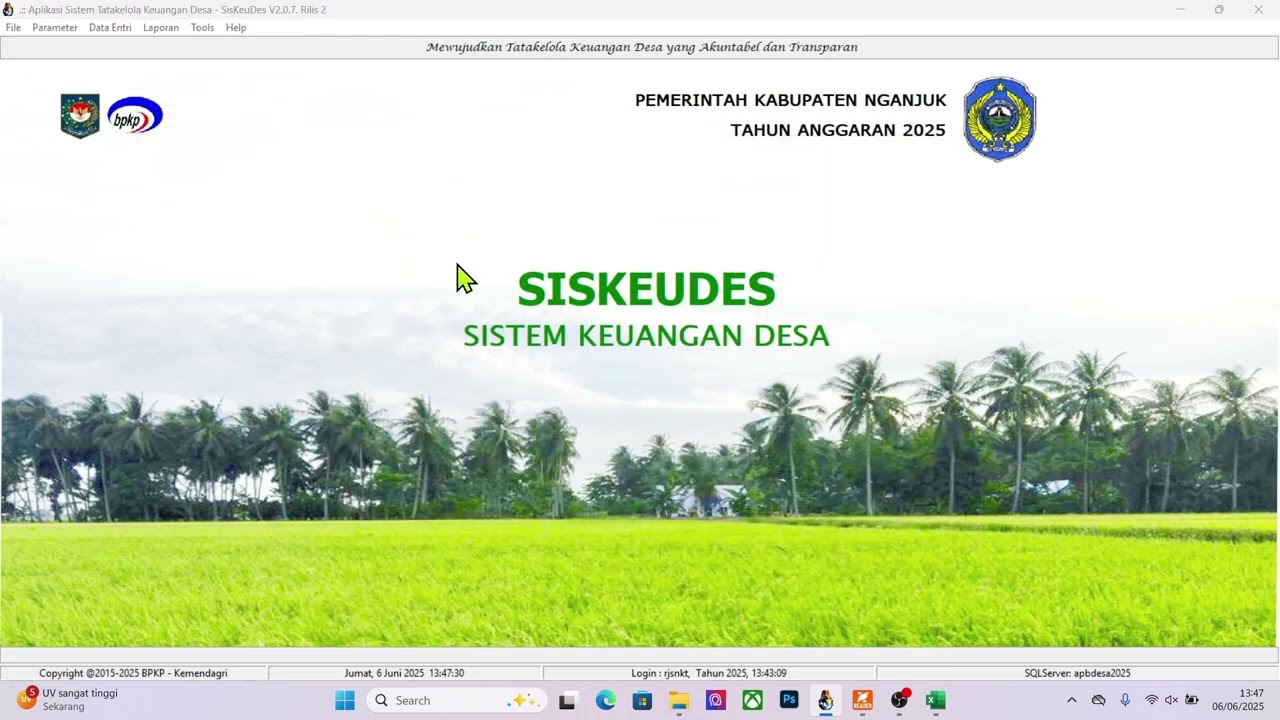 Cara Update Capaian Output Penyerapan Dana Desa di SISKEUDES