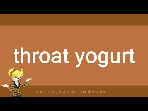 throat yogurt