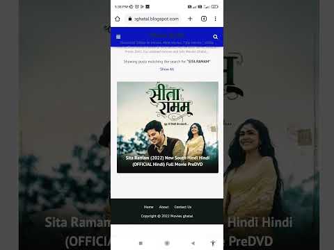Sita ramam movie how to downlaod #movie #movies #Sita ramam