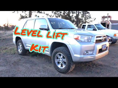 4RUNNER 2010 LEVEL/LIFT INSTALLATION, ROUGH COUNTRY 2”/1”