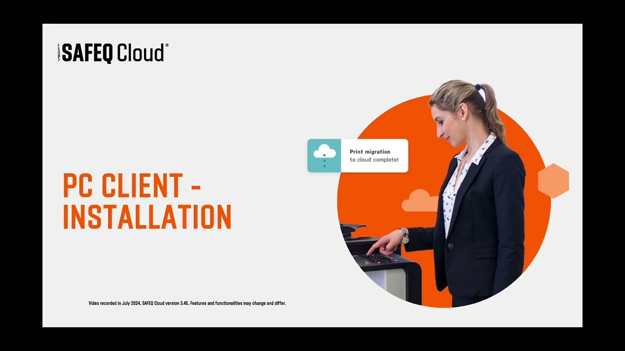 Setup - Installing the PC Client