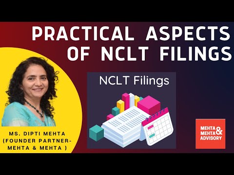 Practical aspects of NCLT Filings