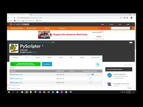 Installing Python and Pyscripter