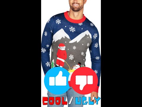 Cool & Ugly Christmas Men's Sweaters - YES or NO?
