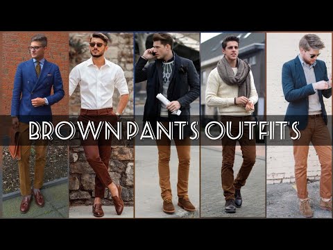 Style A Wardrobe Just Find The Brown Pants Outfit/Brown Pants Combination Outfits