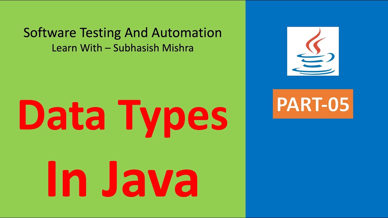 05 - What is Data Types in Java