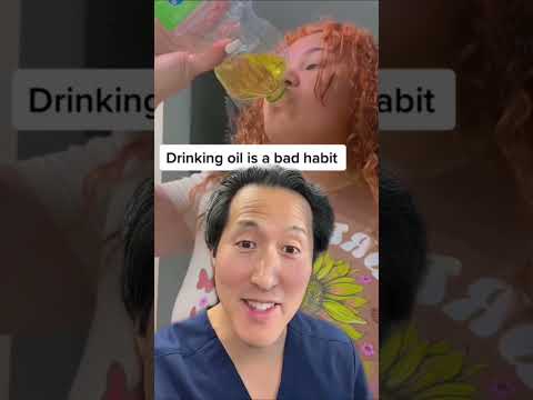 Should You Drink Vegetable Oil? Doctor Reacts! #shorts #doctorreacts