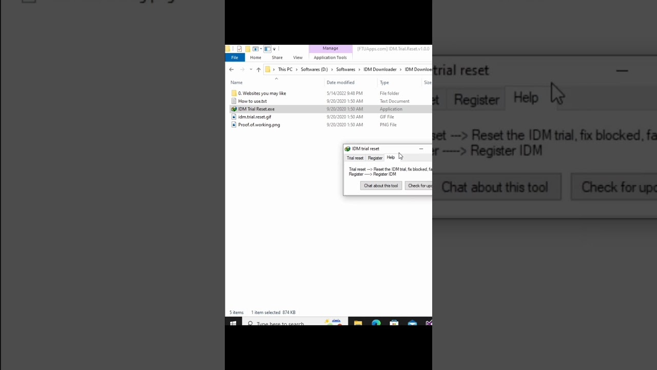 how to register idm free for lifetime #shorts #youtubeshorts #idm #internetdownloadmanager #laptop