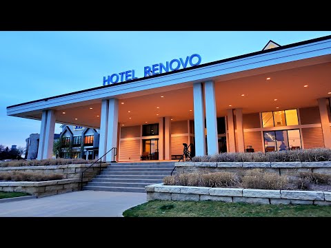 Hotel Renovo in Urbandale, Iowa (Des Moines) Hotel Tour (King room)