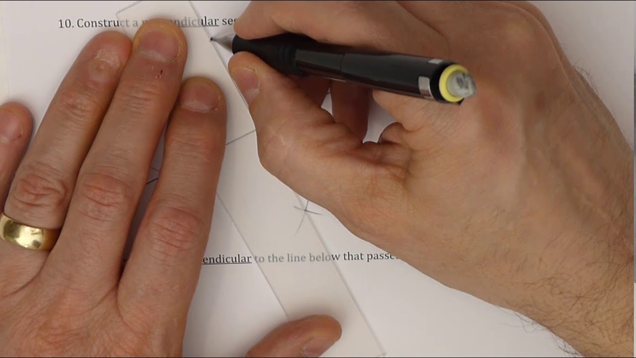 PRACTICE TEST-  Unit 12:  Geometric Constructions
