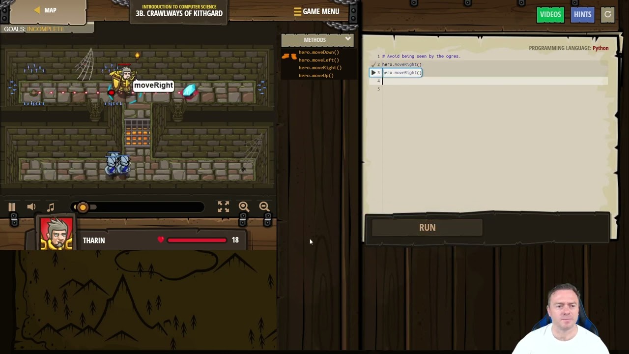 Code Combat - 3b Walkthrough