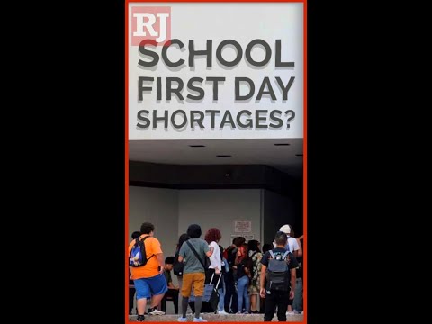 CCSD schools across Las Vegas continue to face shortages. Reporter James Shaeffer has an update.