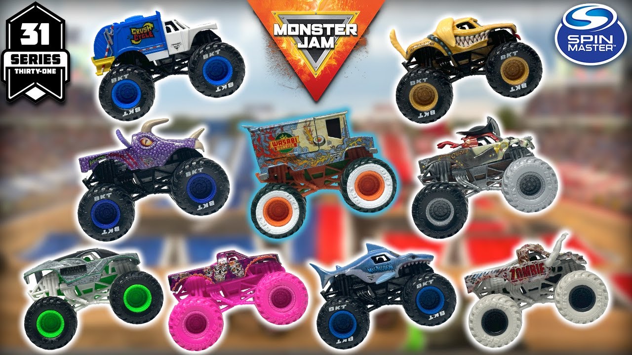 SPIN MASTER MONSTER JAM SERIES 31 | 1:64 SCALE