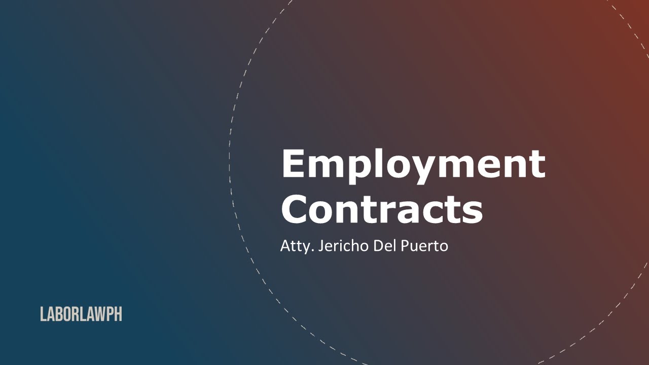 EC1 Employment Contracts