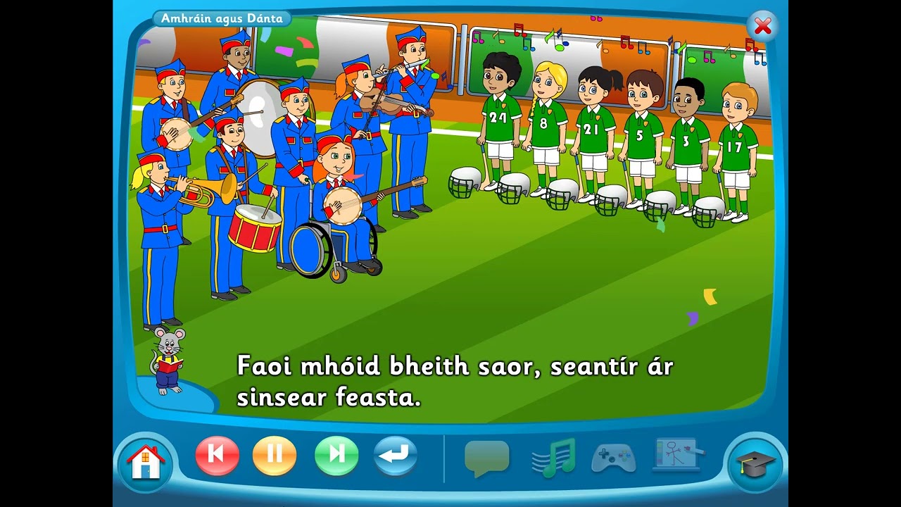 Bua na Cainte 4   Amhrán na bhFiann