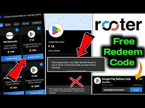 Rooter App Withdrawal Problem | Rooter App Google Play Gift Card Redeem Problem Solve Trick |Rooter