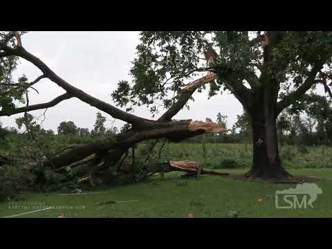 08-07-2024 Maple Hill, NC - Large Tornado - Tornado Damage Near Harrells, NC