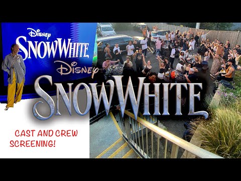 I WAS IN THE SNOW WHITE MOVIE! Cast and Crew Screening (BTS included)