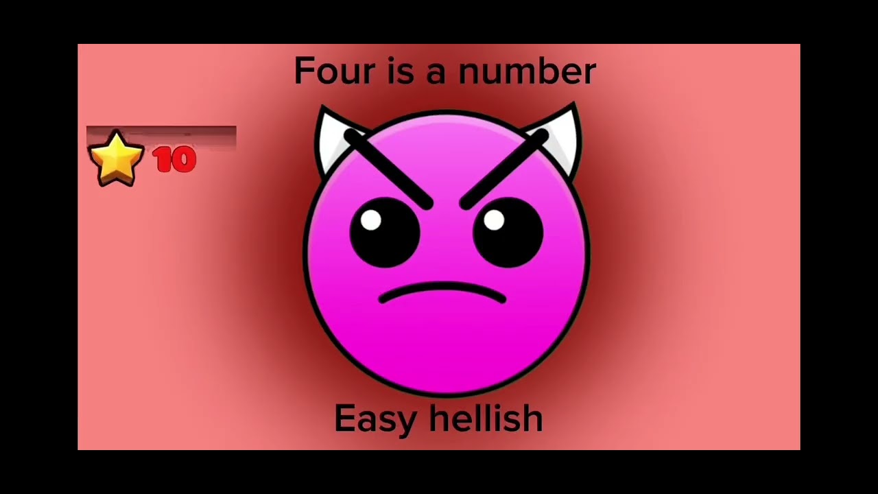 Custom Geometry Dash Difficulty Faces (Version 4.7)