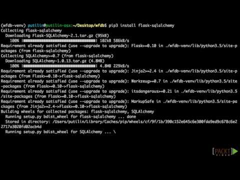 Learn Mastering Flask Connecting to the Database | packtpub com - Mind Luster