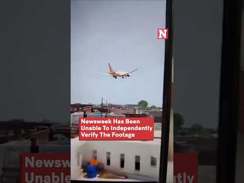 Air India Plane Crash: London-Bound Flight AI171 Hits Residential Area #airindia #planecrash #india