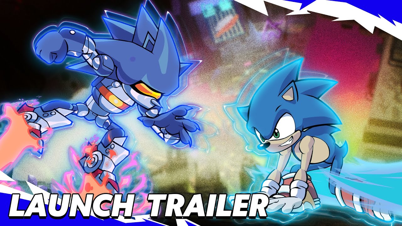 Sonic vs Mecha Sonic Brawlhalla Launch (mod) Trailer