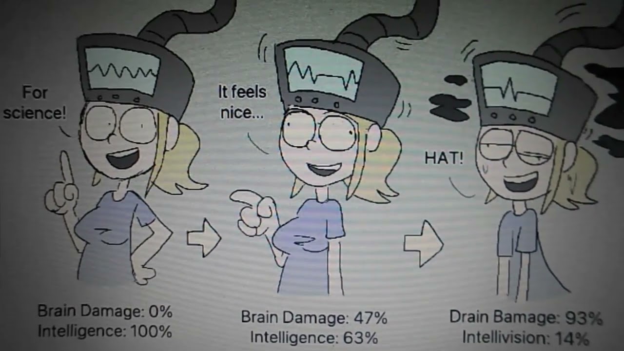 cool comments from deviantart 523:machine that erases your brain(both parts) by RickMisc