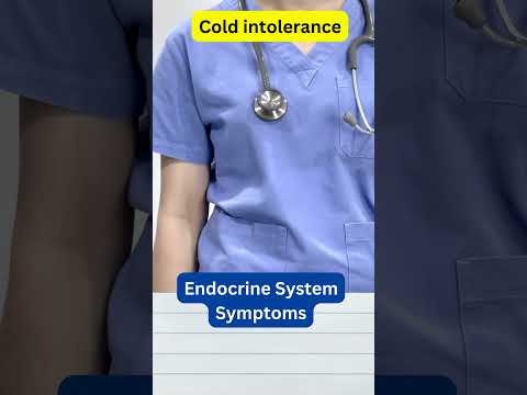 9. HOW DO YOU SAY COLD INTOLERANCE in SPANISH? Endocrine System Spanish