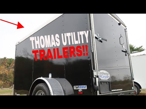 NEW ENCLOSED TRAILERS FOR SALE- CONTINENTAL CARGO 6X10