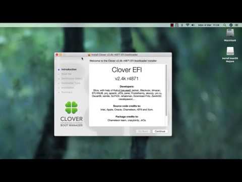 Install Clover on external USB flash drive