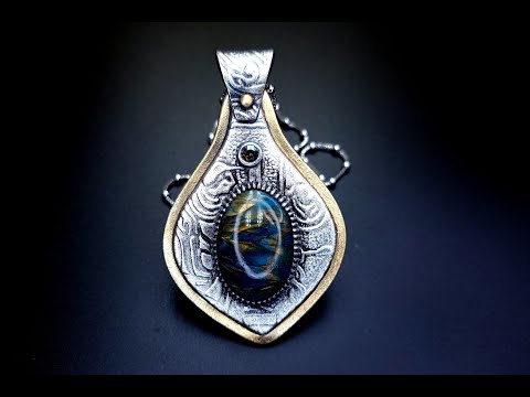 My jewelry result: "An Ancient Egypt" - a unique polymer clay pendant. Tutorial is coming soon!