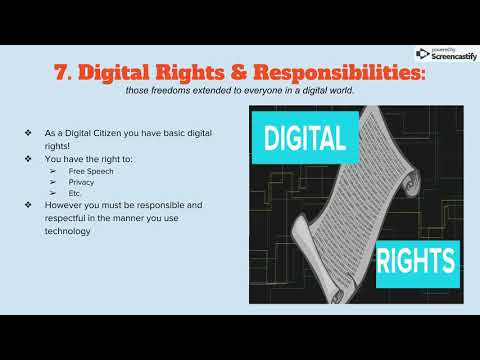 Digital Rights & Responsibilities