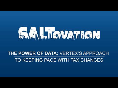 The Power of Data: Vertex’s Approach to Keeping Pace with Tax Changes