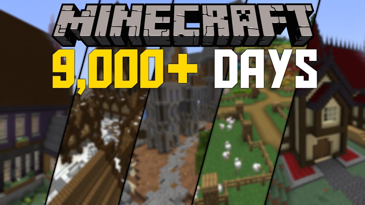 OVER 9,000 DAYS | Minecraft World Tour