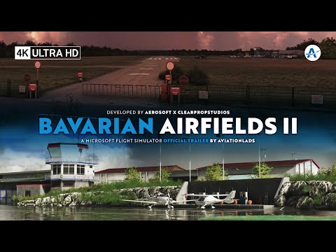 Aerosoft - Bavarian Airfields II | Microsoft Flight Simulator [Official Trailer]
