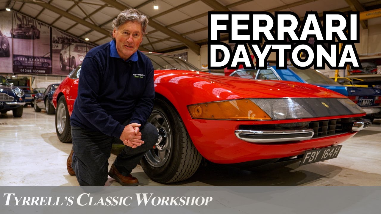 From Underneath to the Open Road: Ferrari 365 GTB/4 Daytona Experience | Tyrrell's Classic Workshop