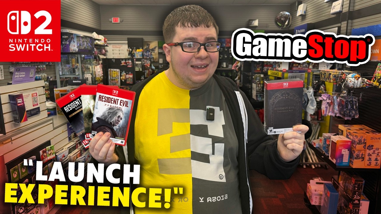 Buying Resident Evil Requiem Generation Pack At GameStop!