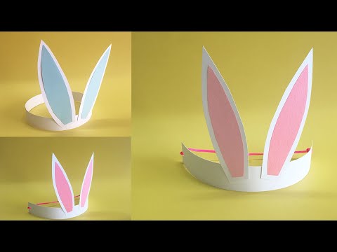 Easter Bunny Ears Headband | Simple DIY Easter Rabbit Craft
