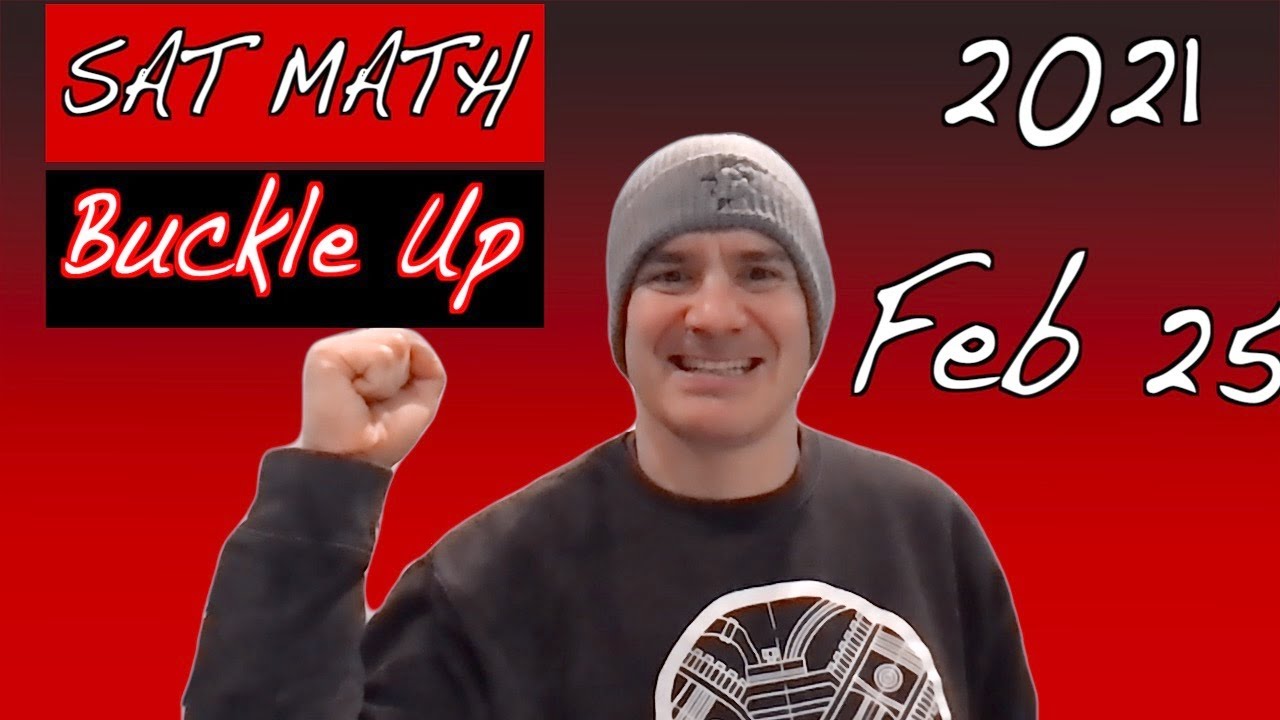 SAT Math - Cubes Problem of the Day