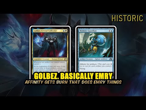 Golbez Affinity! The New Hotness Way To Play Affinity! | Historic BO3 | MTG Arena