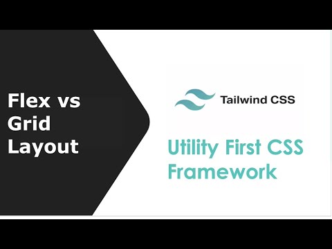 Flex VS Grid Layout Comparison using Tailwind CSS